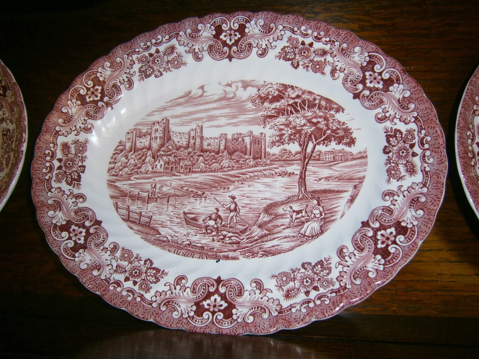 UKshoppe2U: READY STOCK - DISPLAY PLATES (RED/BROWN/BLUE)