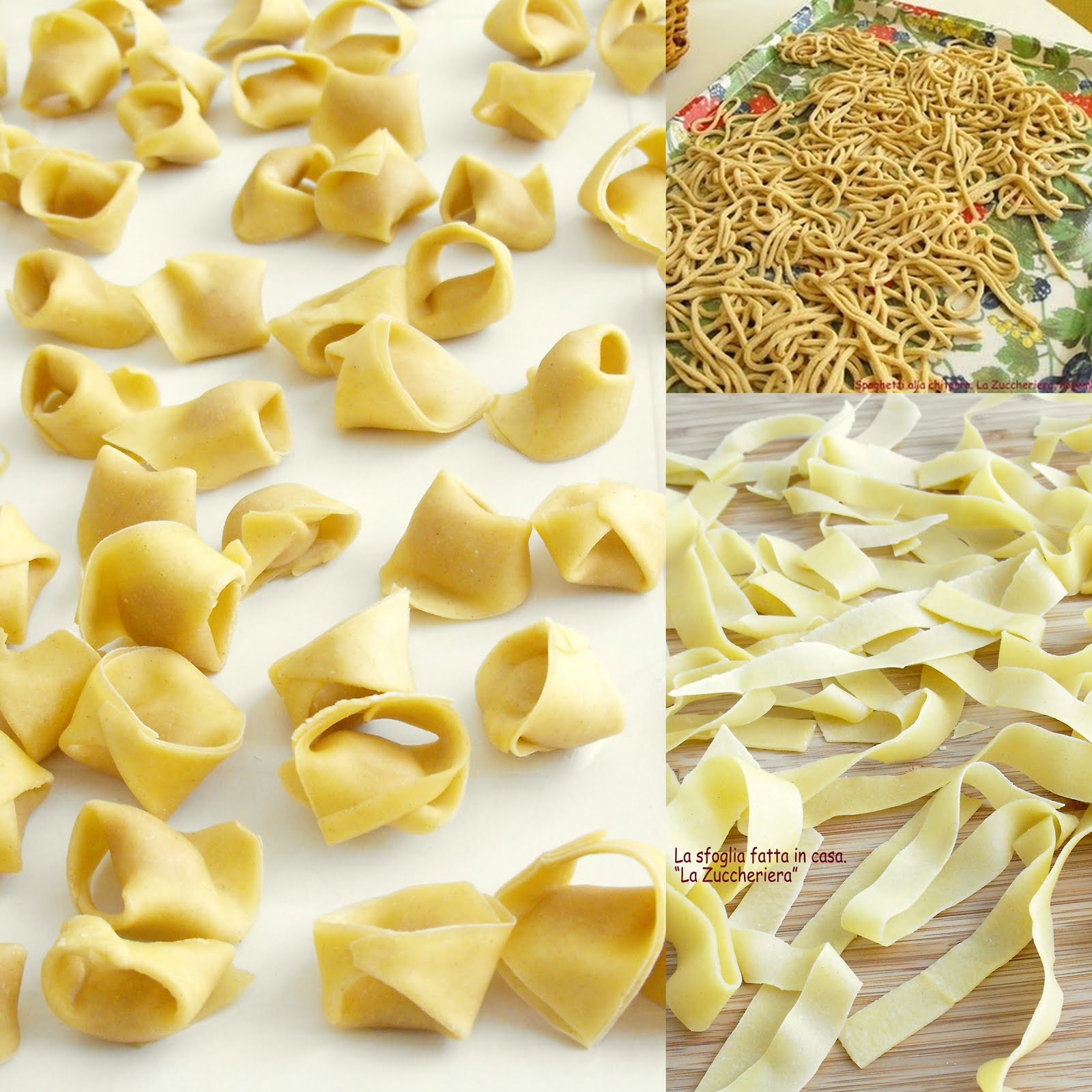 Los cursillos de La Zuccheriera: Primer cursillo de pasta fresca casera