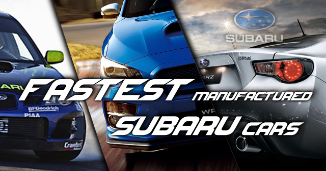 Top Fastest Subaru Cars Ever Made ! ADI1 - TEAM IMPORTS