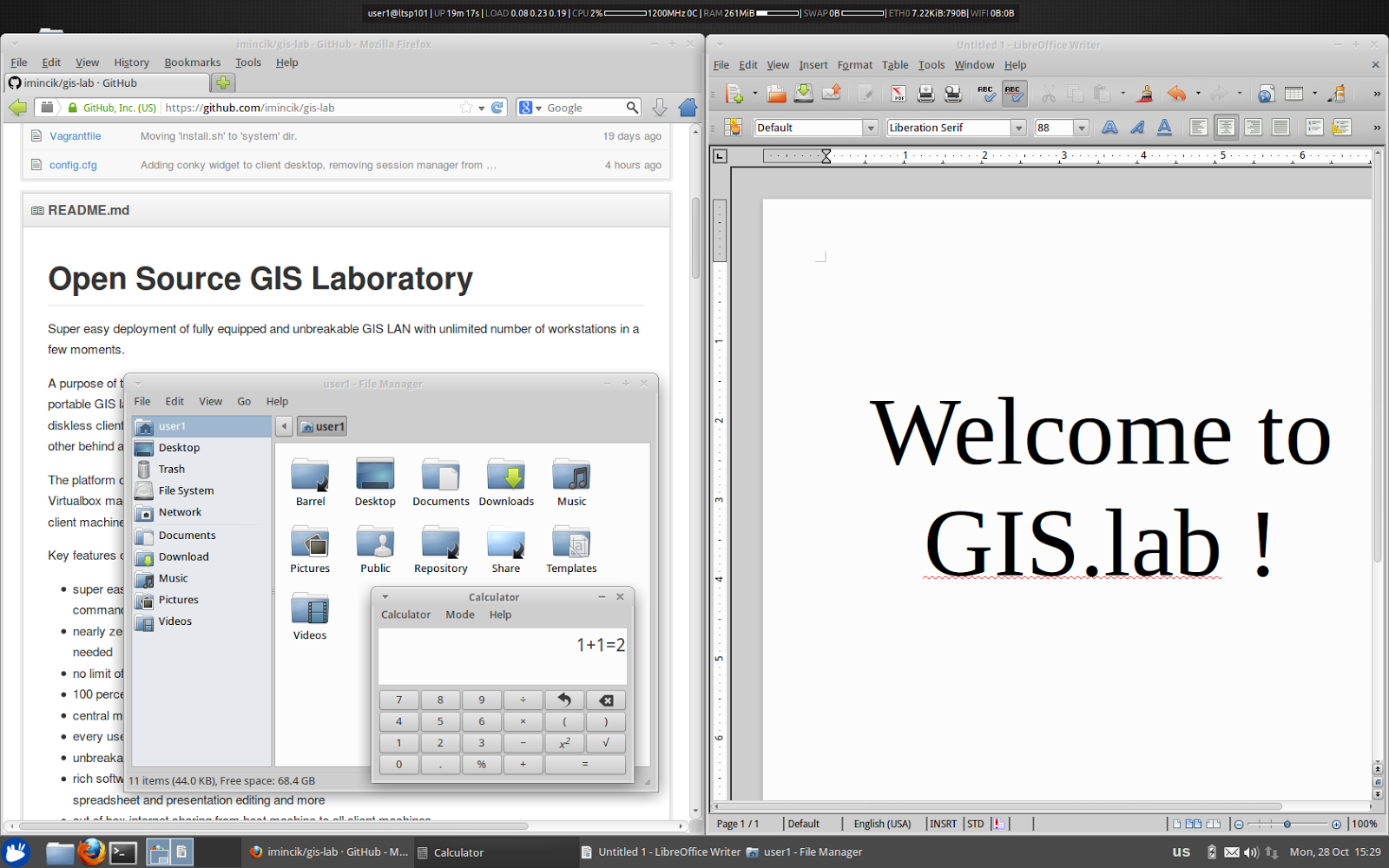 Ivan Minčík: GIS.lab - Rapid deployment of complete Open Source GIS LAN
