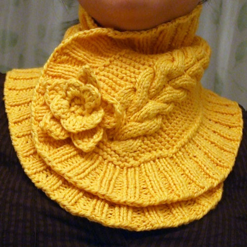 Beautiful Skills - Crochet Knitting Quilting : Elegant Neck Warmer ...