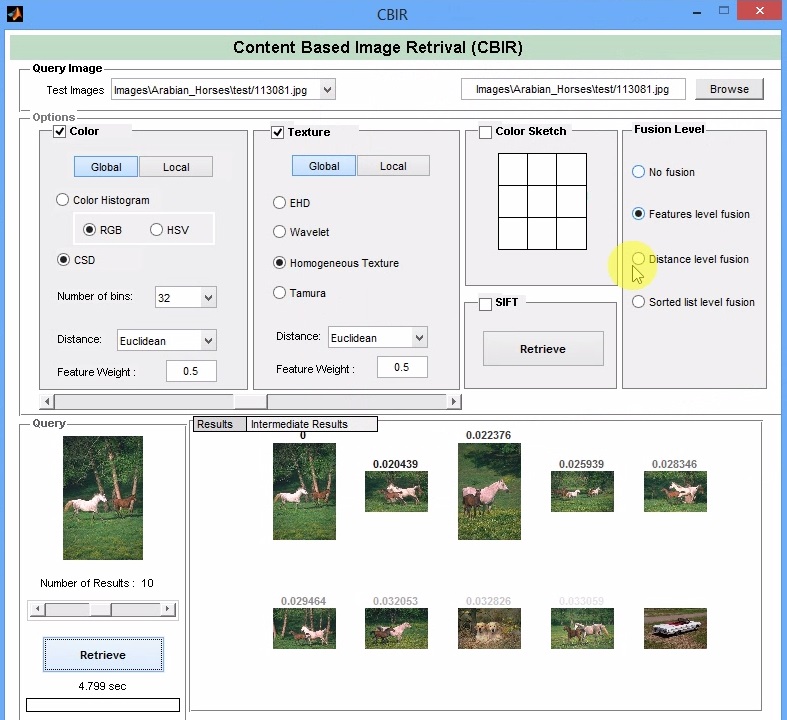 Content Based Image Retrieval Systems (CBIR) Using Improved SVM Technique Matlab Project Code ...