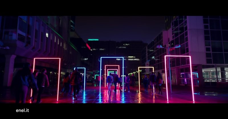 Pubblicità Enel: l'energia oggi come una porta sul futuro - sottofondo ...