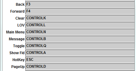 Johny's Oracle Tips: MWA/MSCA: Shortcut Keys on the Mobile Device