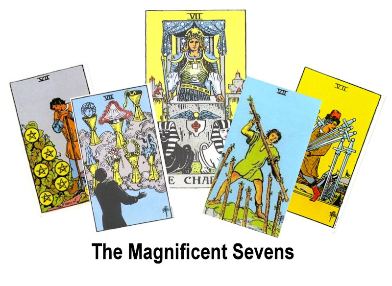 Tarot Notes: Take a Number: Seven!