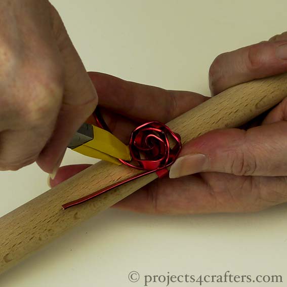 Projects4Crafters.com: Wire Rose Ring