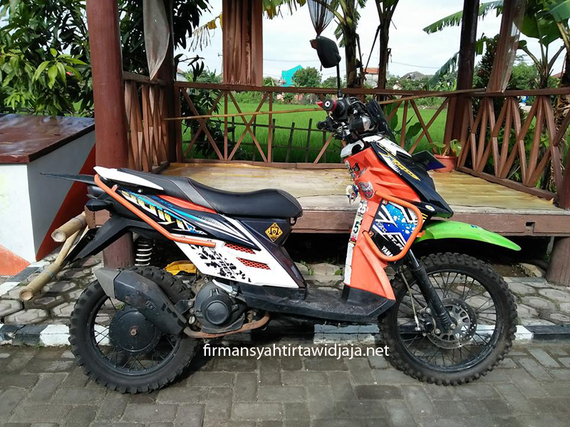 Teknologi Terkini: 30 Gambar Modifikasi X Ride Ala Trail Paling Tangguh