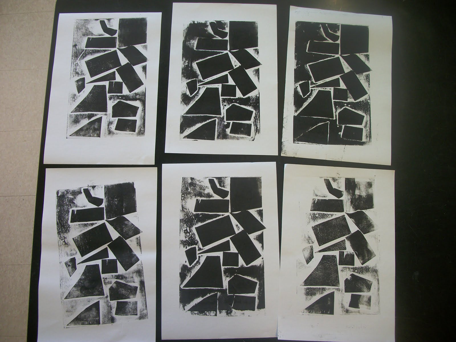 Studio-Learning: ENGAGE AND PERSIST: Collagraph Printmaking