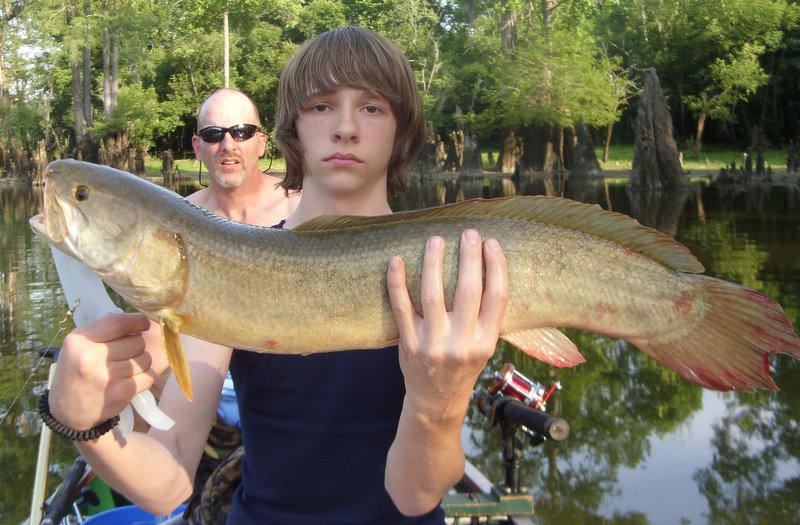 North Carolina River Fishing and Canoeing with Mack: How to Catch Bowfin