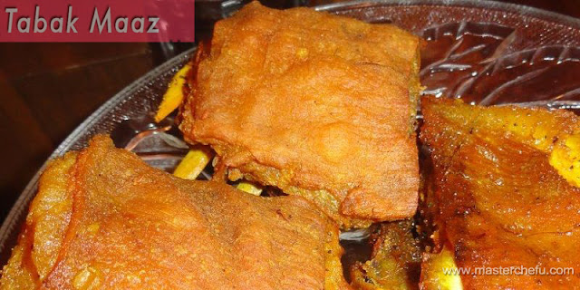 kashmir tabak maaz mutton recipe ~ Masterchefu