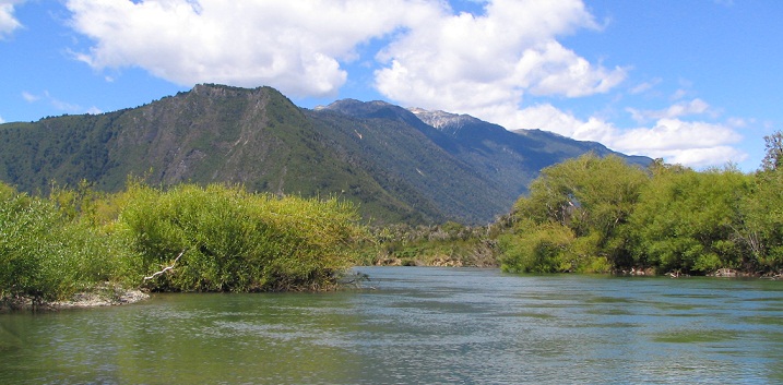 Volcanes, Rios,Ciudades y Pueblos de Chile: Rios Zona Sur