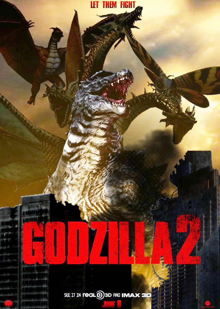 Caratulas y etiquetas: Godzilla 2