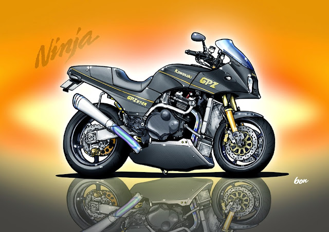 Mercenary Garage : Kawasaki GPZ 900