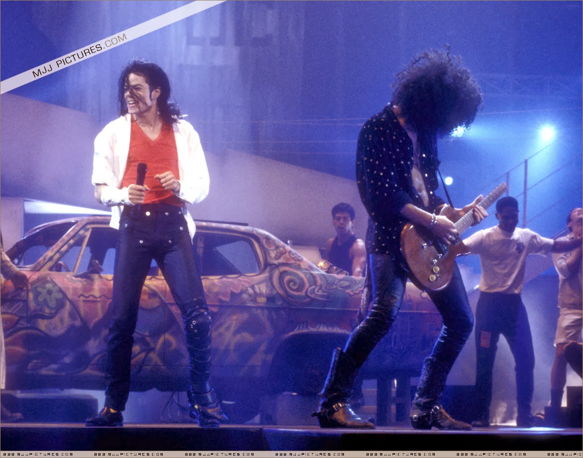 [FOTOS] Michael Jackson e Slash MTV 10th Anniversary - 27 de novembro ...