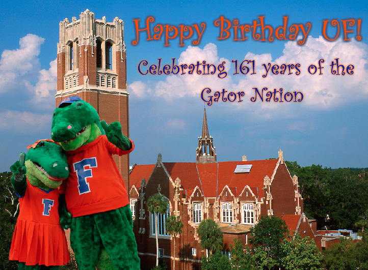 From the Student Body President of the University of Florida: Happy ...