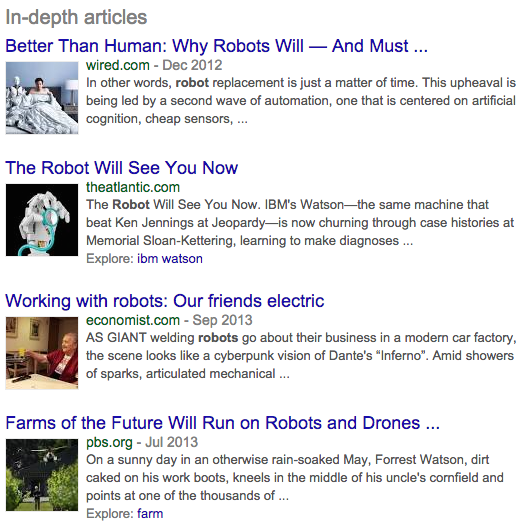 Find In-Depth Articles