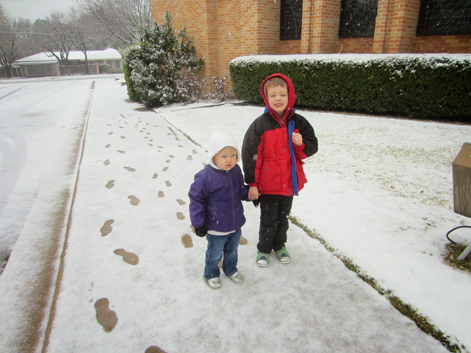 Jeffany: The Browns' Blog: Real Life Snow Day!!