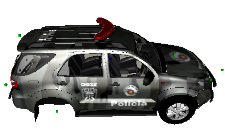 Estúdio PMPR: Toyota Sw4 - CHOQUE PMESP