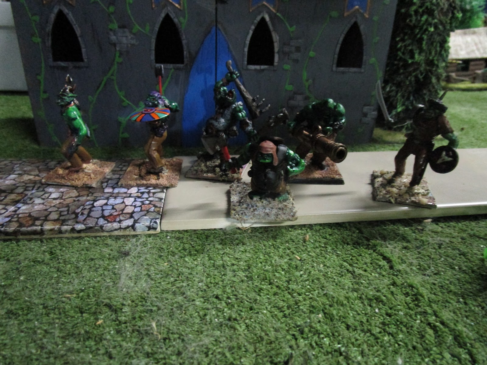 The First Batch Of Orc Conversions Painted