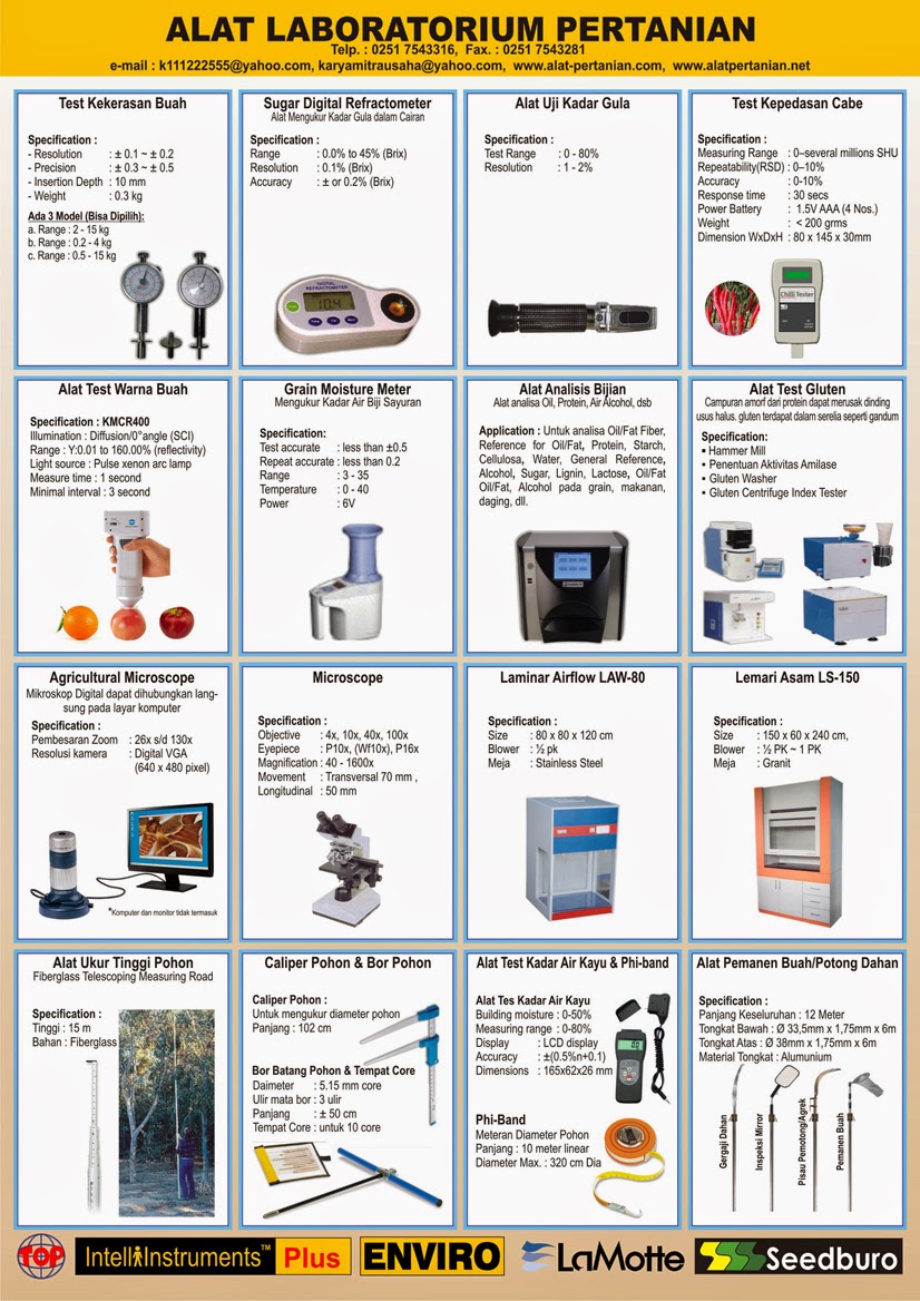 Karya Mitra Group / PD.Karya Mitra Usaha: Alat Laboratorium Pertanian 2014