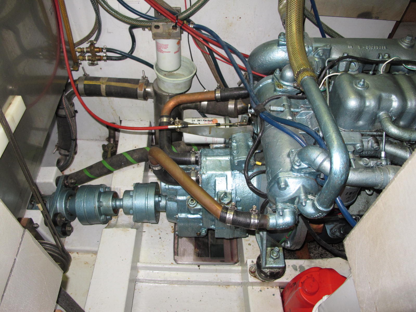 Roys Hillman Imp years: The Perkins 4108 marine diesel engine
