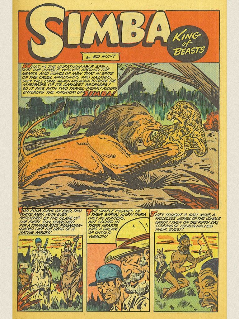 Lioncorn: Simba vs. Kimba vs. Simba.