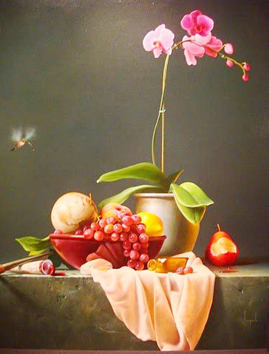 El arte es su máxima expresión : Bodegones Pintados al Óleo sobre ...