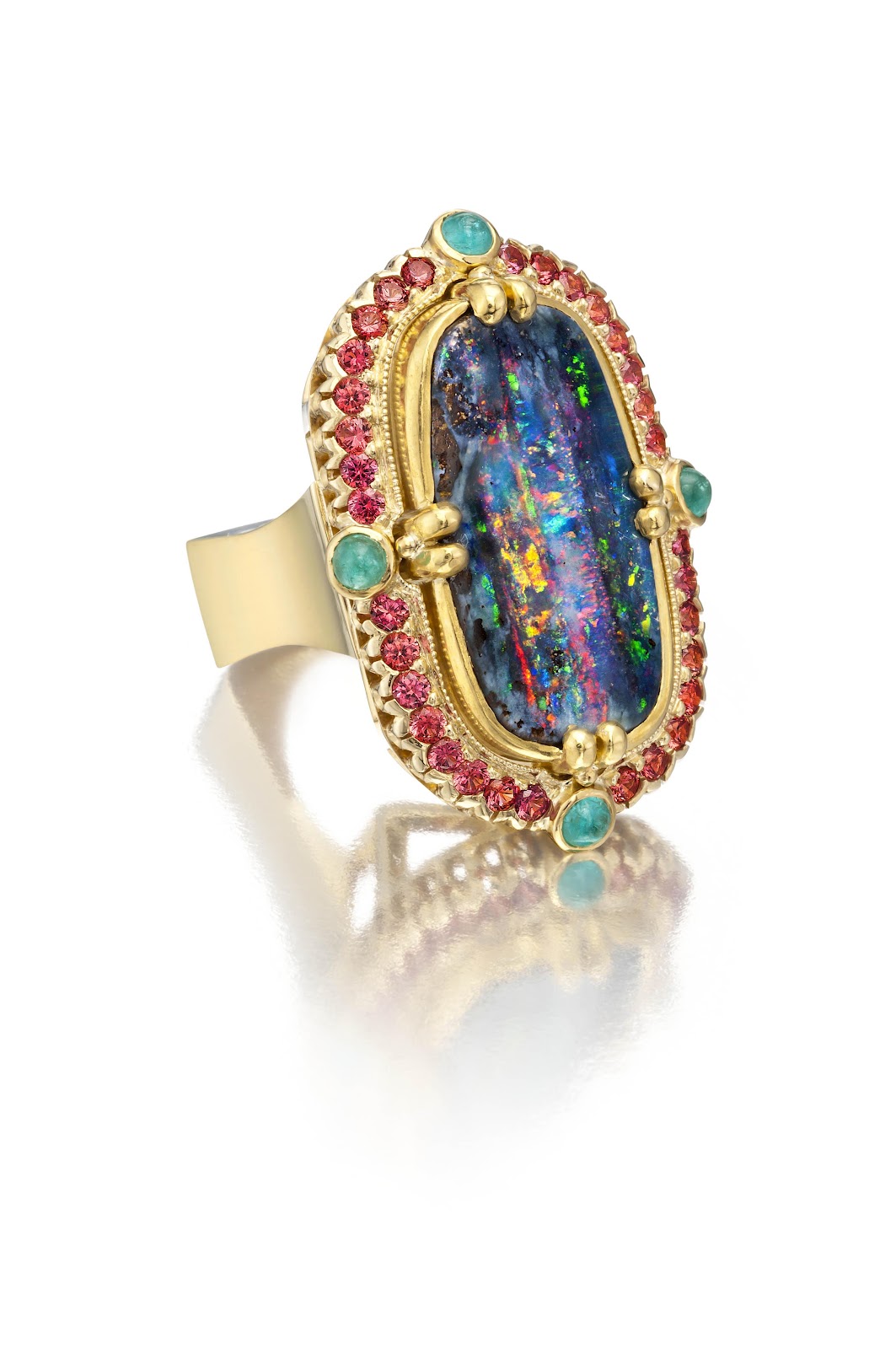 Alix & Company Makes Jewelry...: How to Make an Outrageous Opal Ring