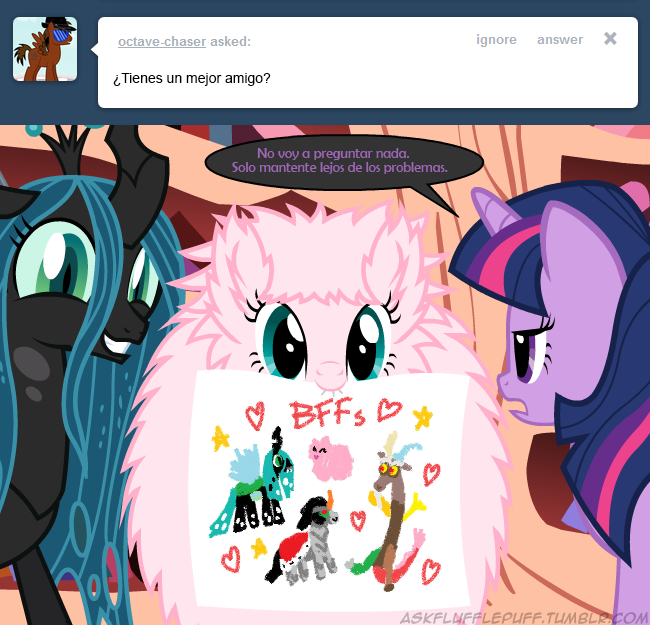 MLP&EQG Blogg.: Ask Fluffle Puff Comics cortos.