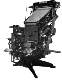 Cassie Langmann Portfolio: The Linotype Machine | 1886 AD