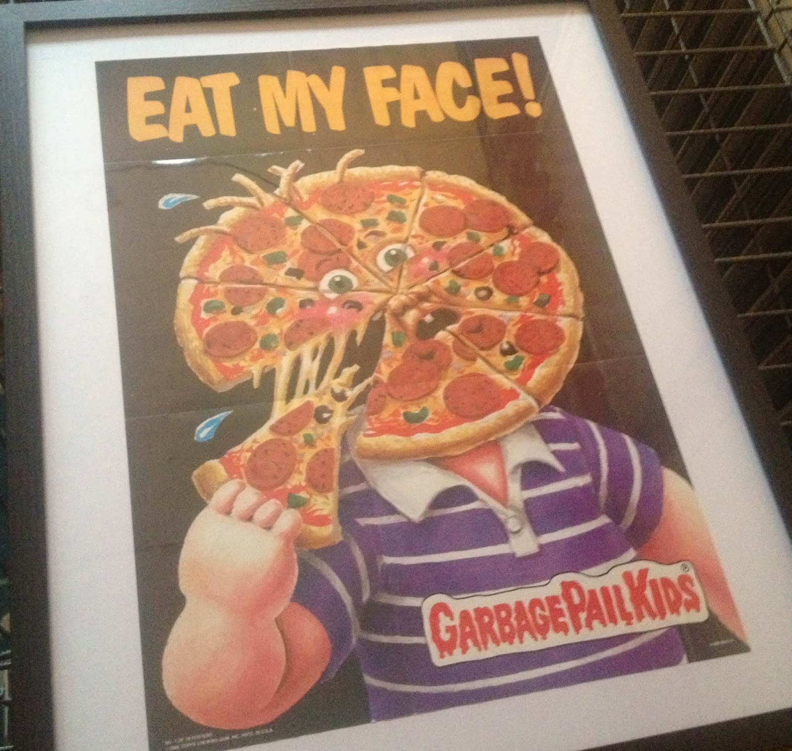 step off george: Garbage Pail Kids - Eat My Face! [1987]