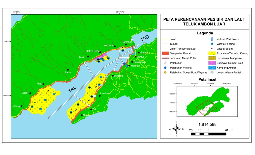 About Fish and Marine Science: Perencanaan Pesisir Teluk Ambon Luar