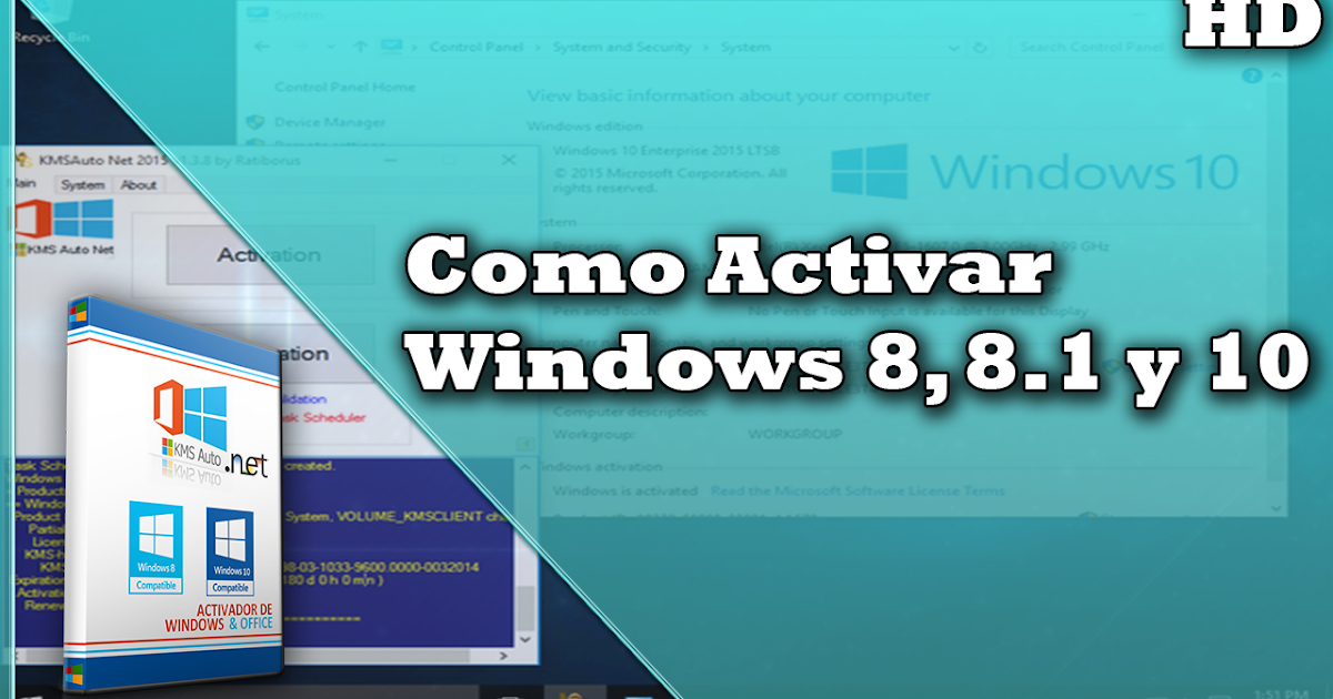 TutorialxPC: KMSAuto Lite Portable. Activador Windows 8, 8.1, 10 ...