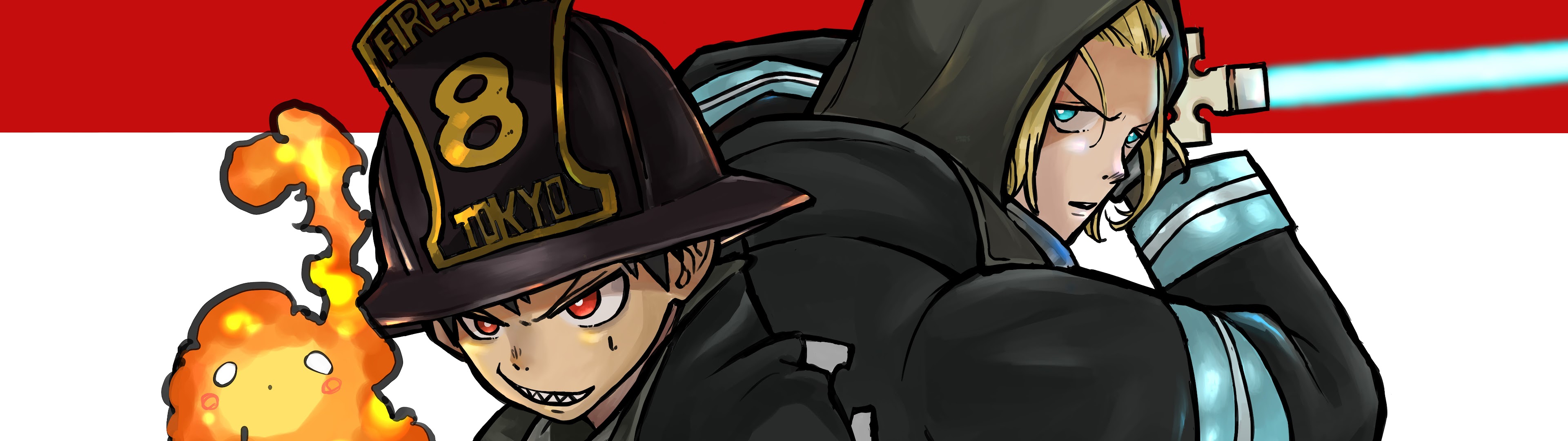 Fire Force, Shinra, Arthur, 8K, #15 Wallpaper PC Desktop