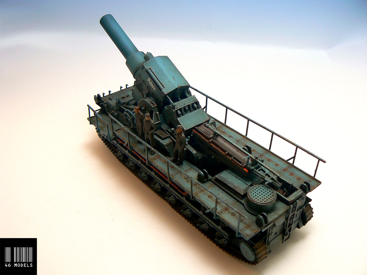 46 MODELS by Tomasz Bajer : Morser KARL-Gerat 041 1/72