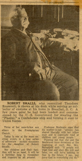 The Civil War of the United States: Robert Smalls, born April 5, 1839