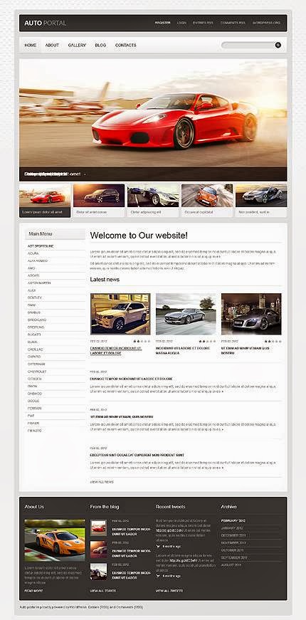 20 Premium WordPress Car Themes - Web Designer Pad