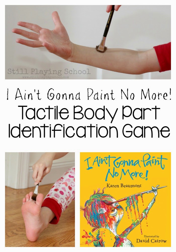 I Ain't Gonna Paint No More Tactile Body Part Identification Game ...