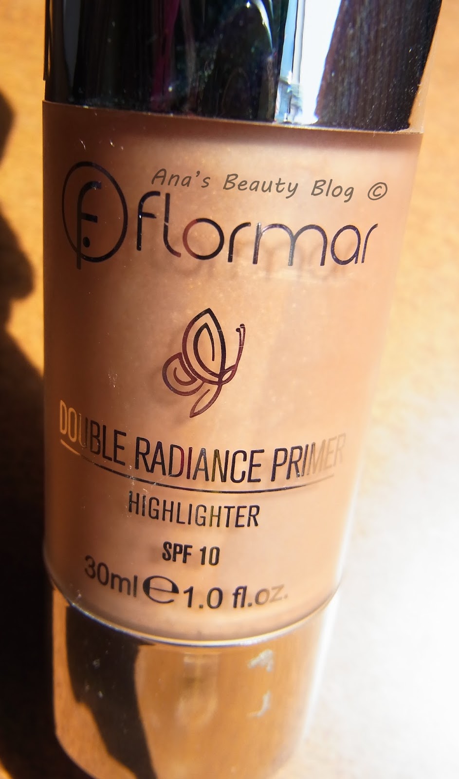 Ana's Beauty Blog: Swatch and review - Flormar Double Radiance Primer ...