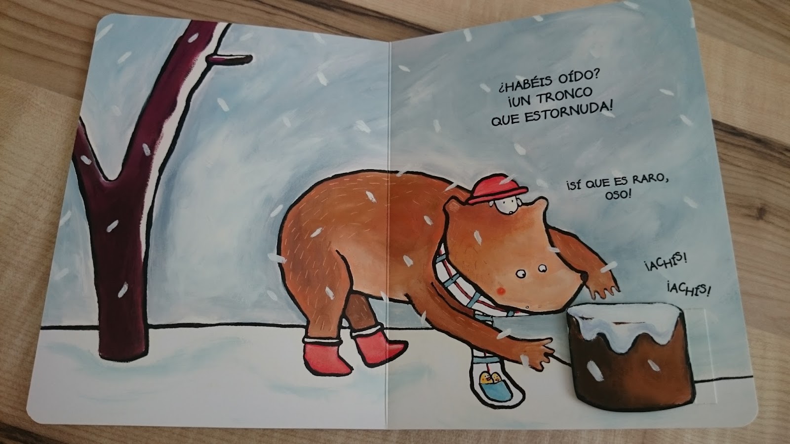 Una cuna de cuento: "¡Hace mucho frío, Oso!"