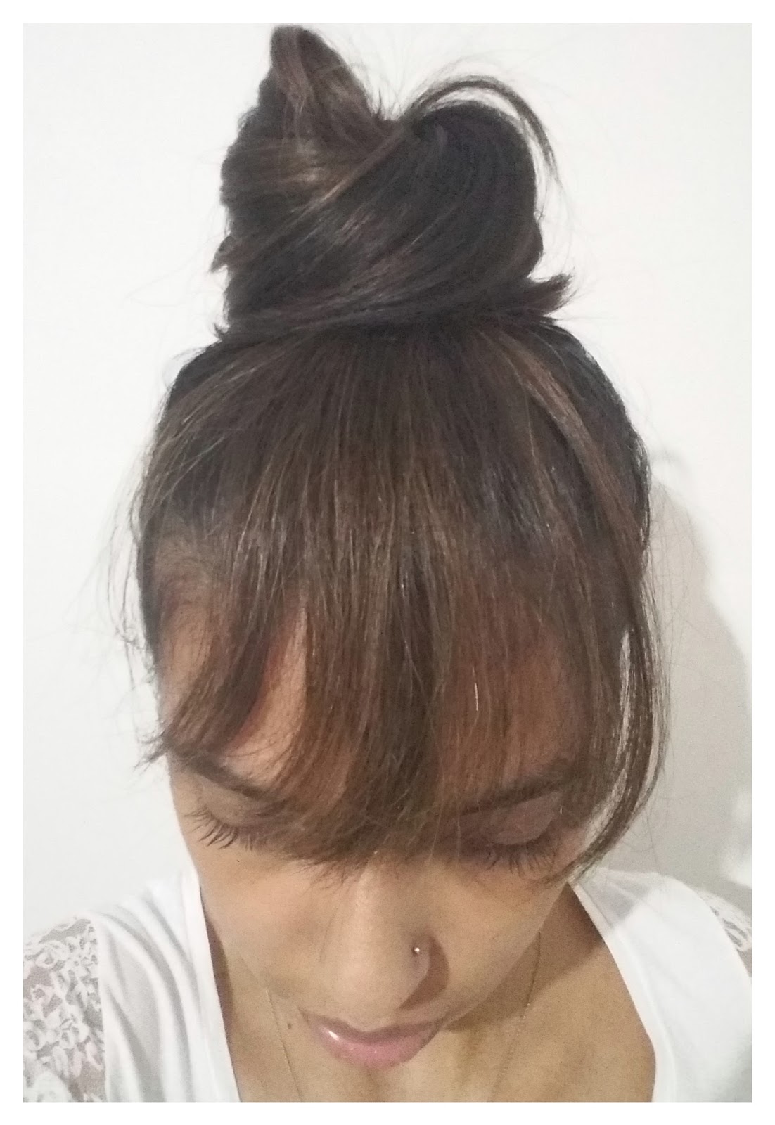 Aprenda a fazer uma franja sem cortar o cabelo - Mari Me Conta