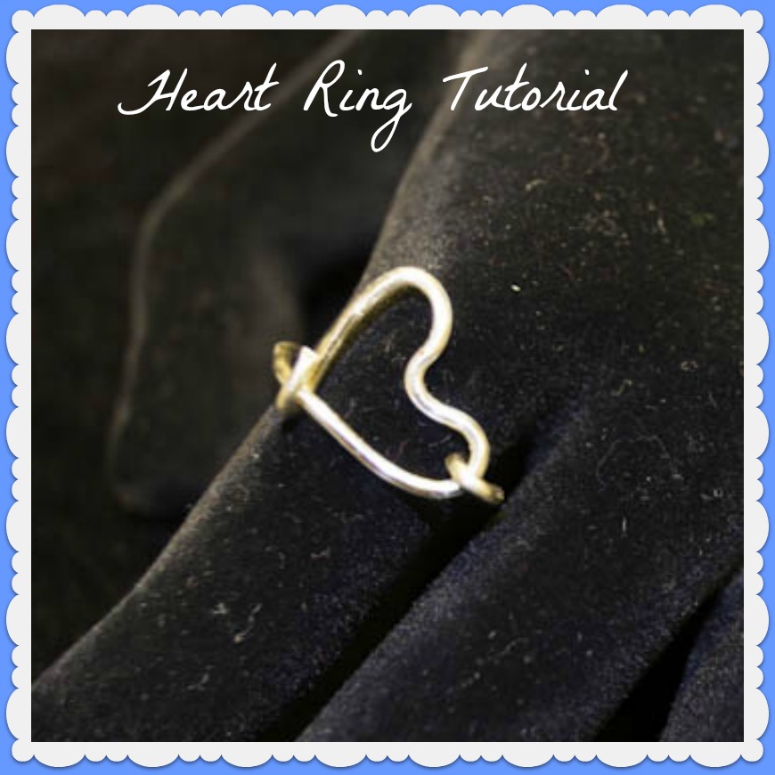 Adorned From Above: Heart Ring Tutorial