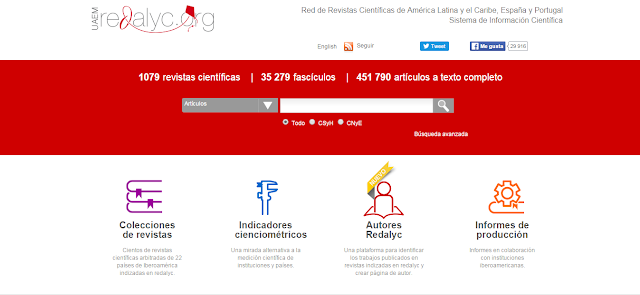 Biblioteca de "Universidad Insurgentes Plantel Sur 1": Redalyc