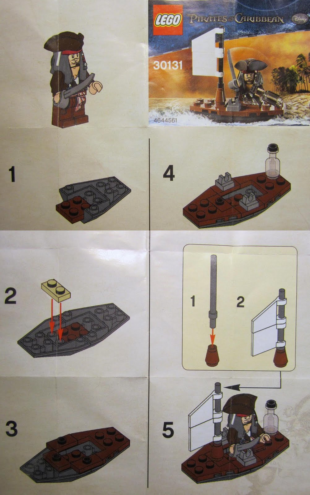 The Brick Brown Fox: Lego Pirates of the Caribbean 30131 - Jack Sparrow ...