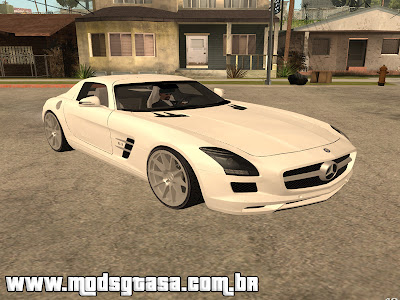 Mods GTA San Andreas: Mercedes-Benz SLS AMG