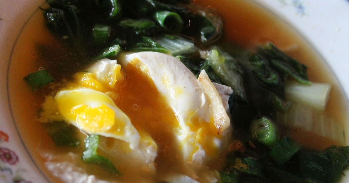 What A Dish!: Gingery Poached Egg Soup