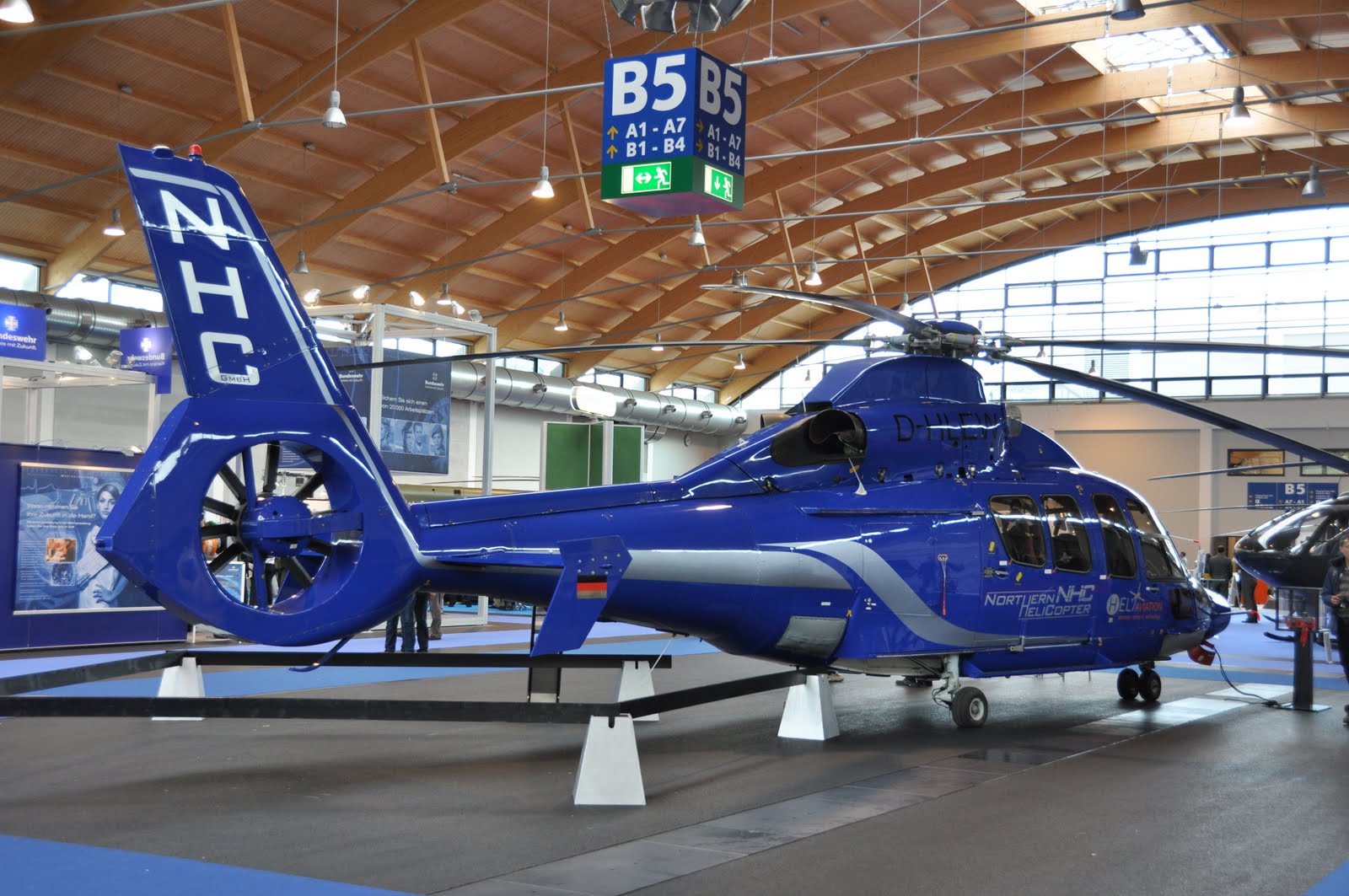 Flypictures: D-HLEW / Eurocopter EC-155 / Private