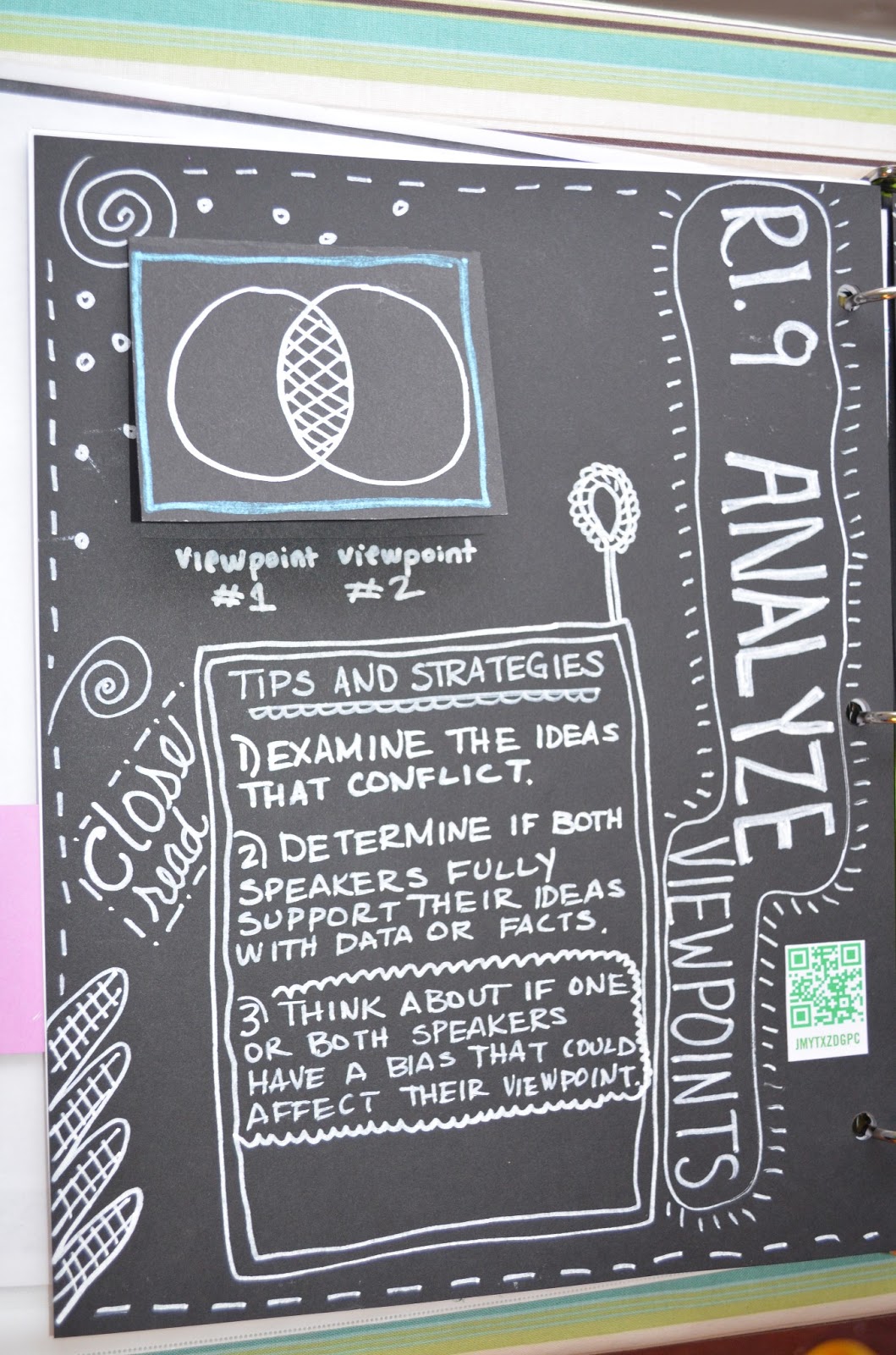 Literacy & Math Ideas: Common Core Interactive Journals: Standards RI.8 ...