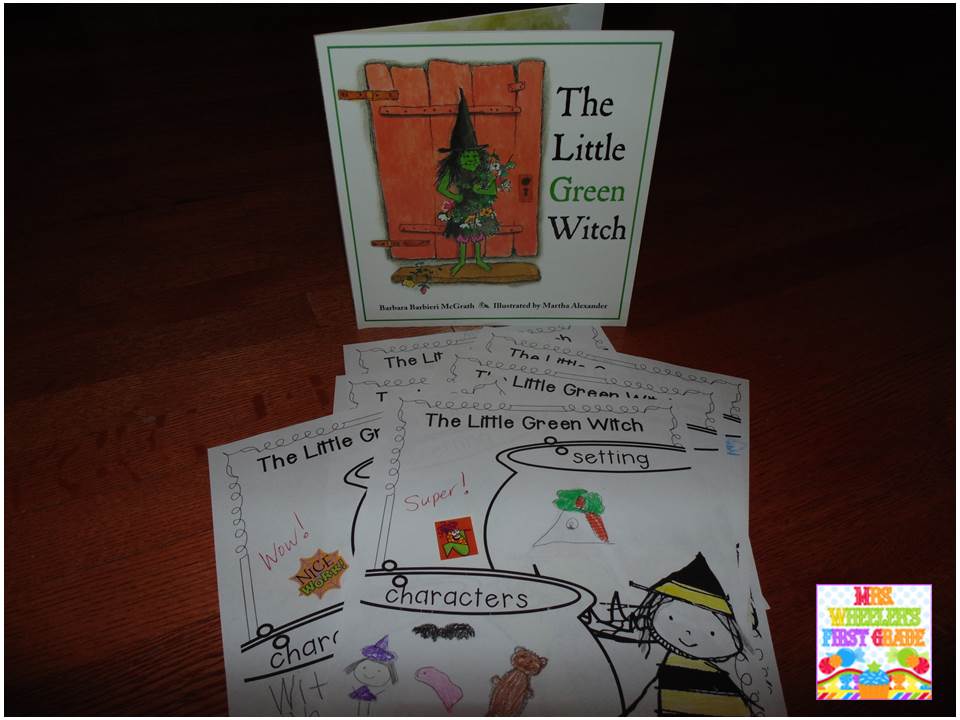 Mrs. Wheeler's First Grade Tidbits: The Little Green Witch