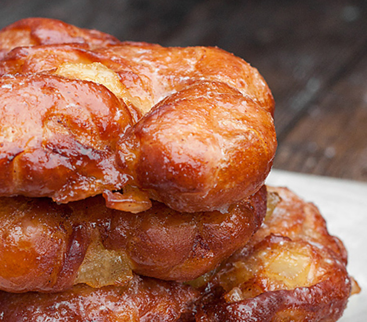 Classic Apple Fritters Doughnuts - HealthyRecipesFlatley